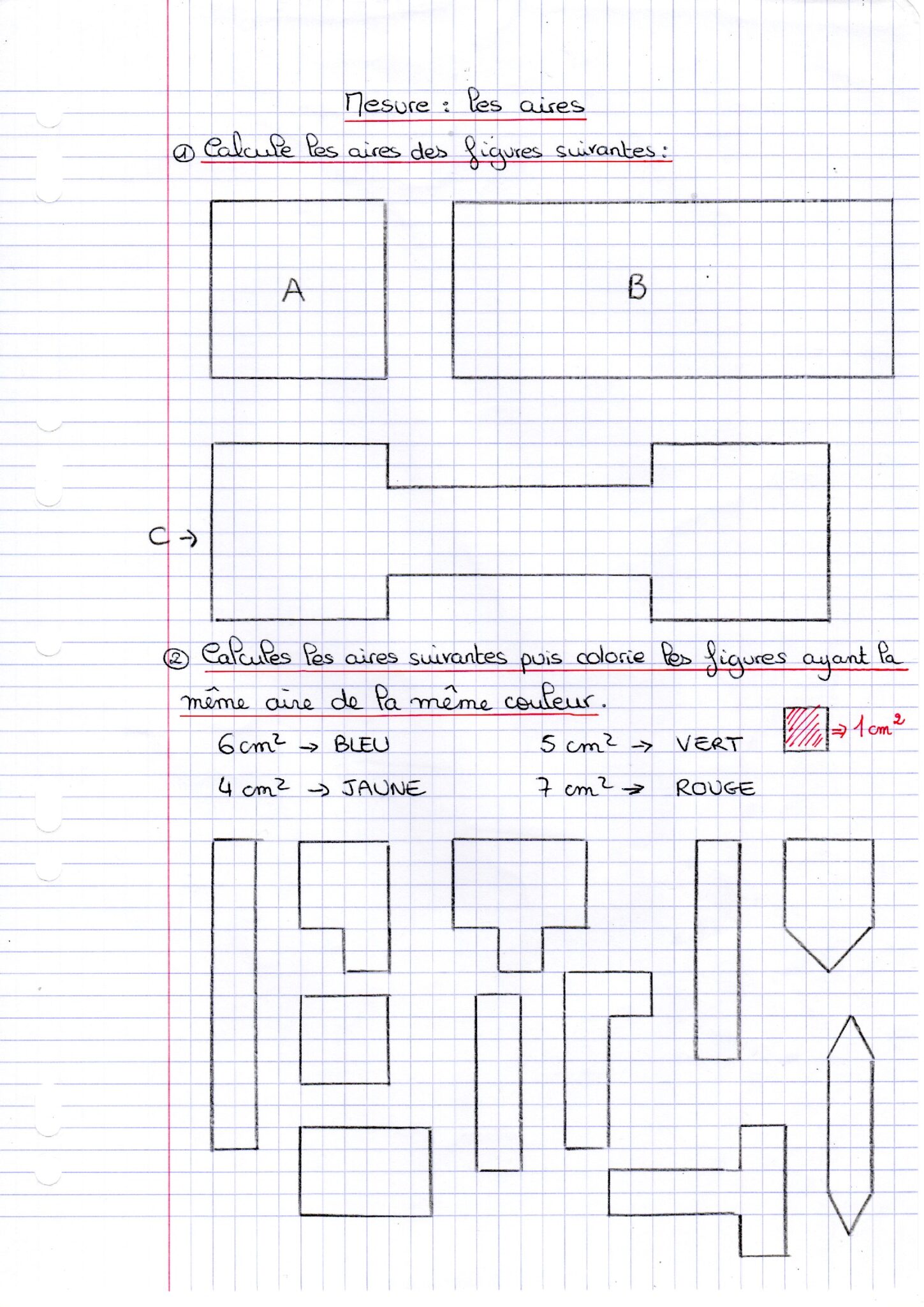 M2 Leçon sur les périmètres : définition / calculs
